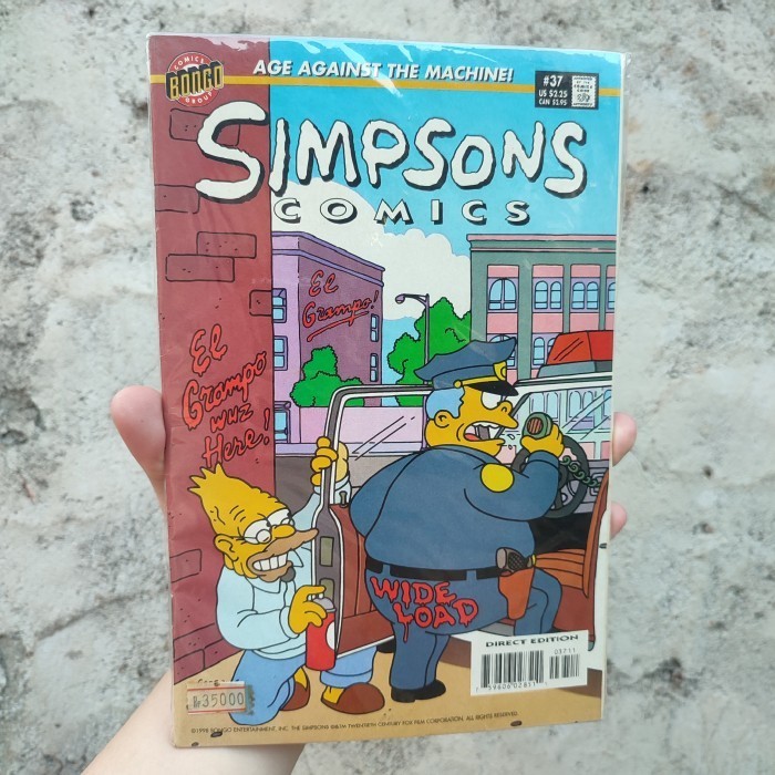 Simpsons Comics 37 Comic Book English Version Bongo | Shopee Malaysia