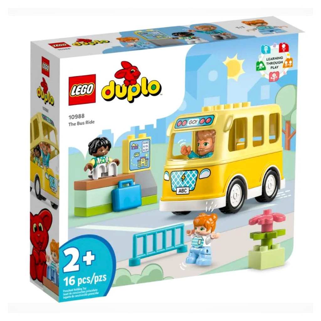 LEGO Duplo The Bus Ride (16 Pcs) 10988 | Shopee Malaysia