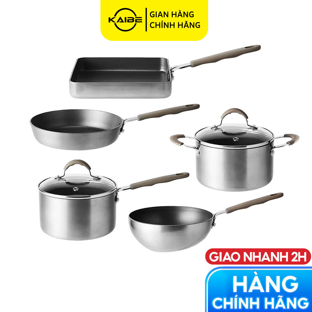 Handycook mini non-stick aluminum LocknLock pan with many sizes ...