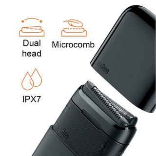 Braun 5603 Series X 2.0 Electric Shaver Waterproof Mini Razor 2 Head ...