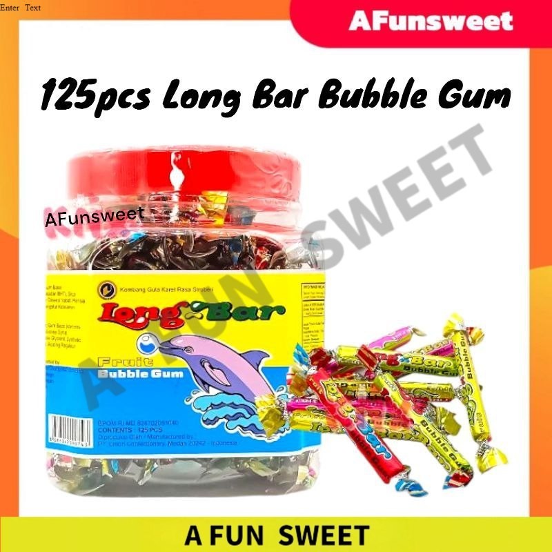 dolphin Long Bar Bubble Gum fruits 125pcs | Shopee Malaysia