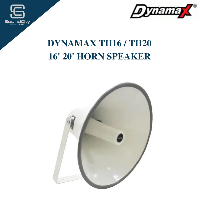DYNAMAX TH16 / TH20 16' 20' Horn Speaker | Shopee Malaysia