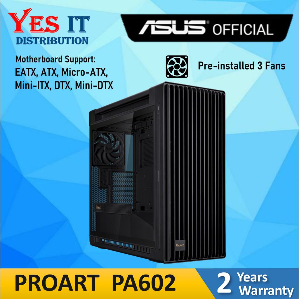 Asus ProArt PA602 / ProArt PA602 Wood Edition (Metal Panel) E-ATX PC ...