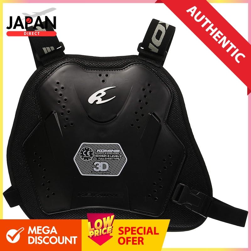 KOMINE CE Level 2 Chest Armor for Motorcycle Black SK-808 1119 CE ...