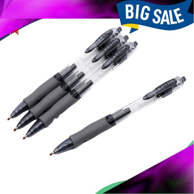 (4pcs) Pen Hitam 0.7MM, Kreati Black Pen 0.7MM | Shopee Malaysia