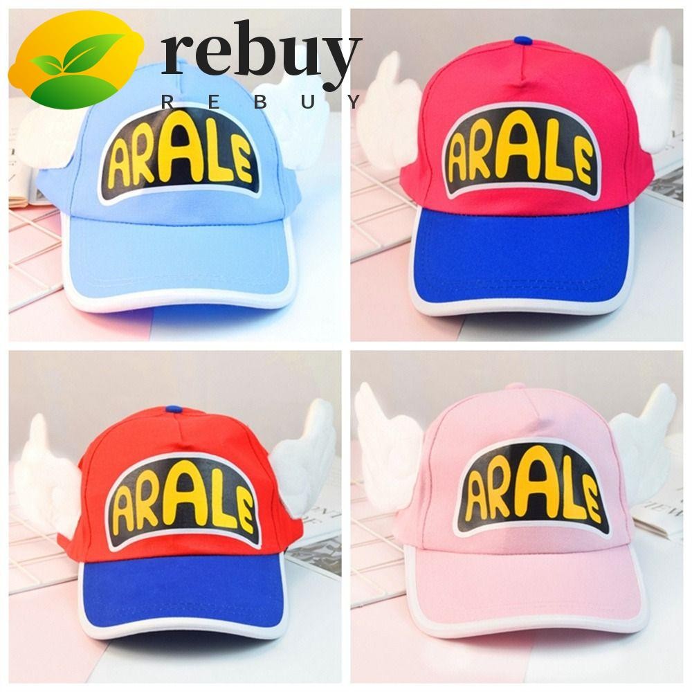 REBUY Arale Baseball Hat, Angel Wings Candy Color Dr.Slump Cap, Sun Hat ...