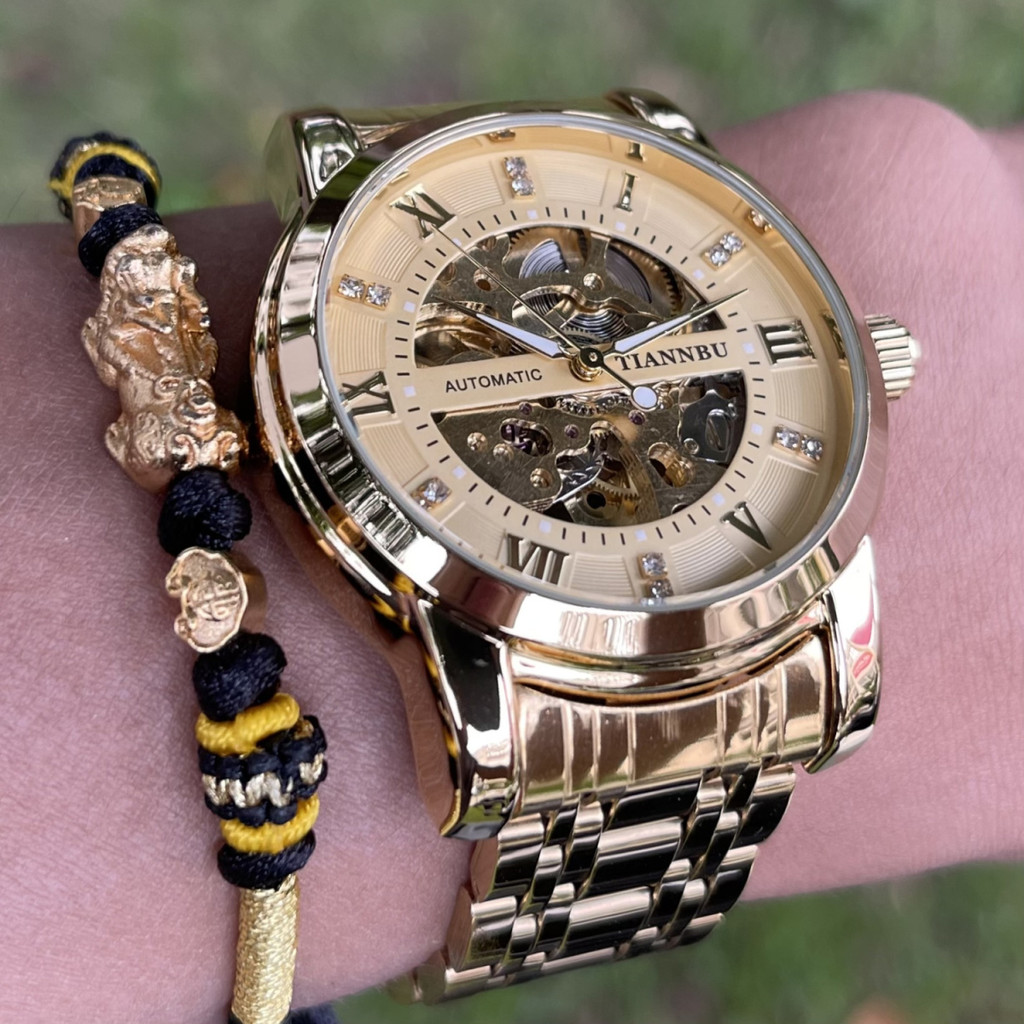 New Genuine Watch Men's Mechanical Watch Fully Automatic Brand ...