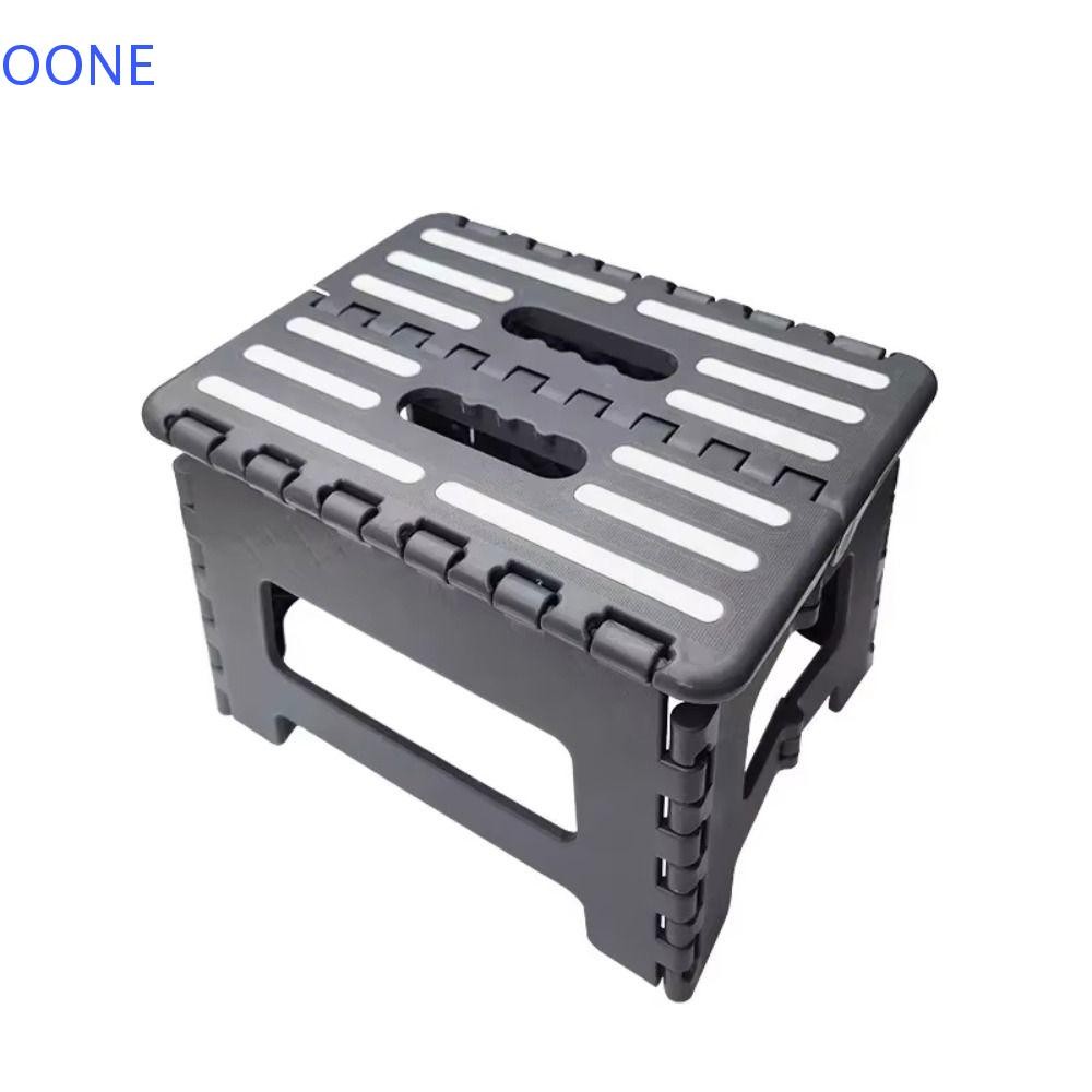 OONE Mobility Stepping Stool, Extra Wide Folding One Step Stool ...