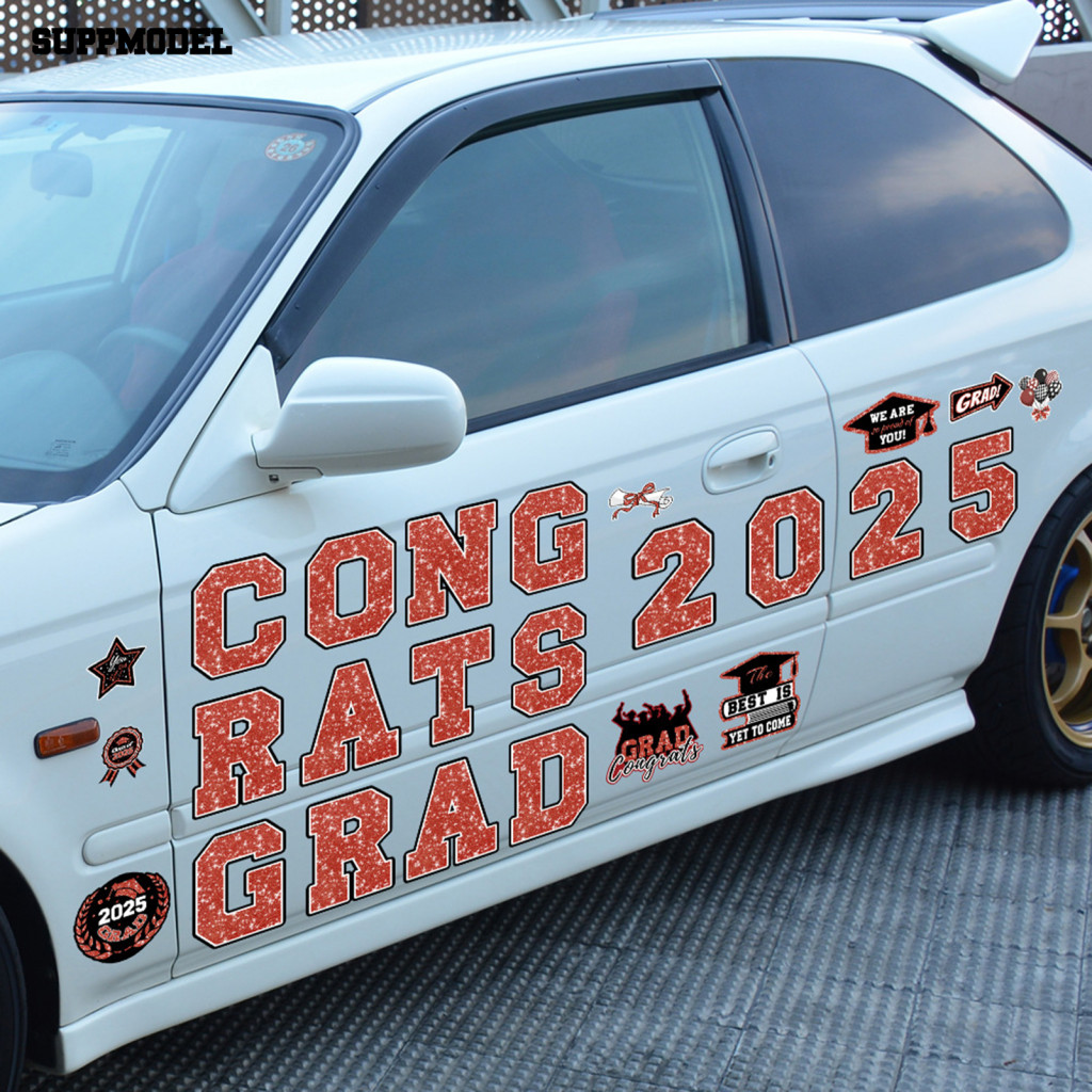 Graduation Car Decorations Durable Graduation Stickers 2025 Graduation ...