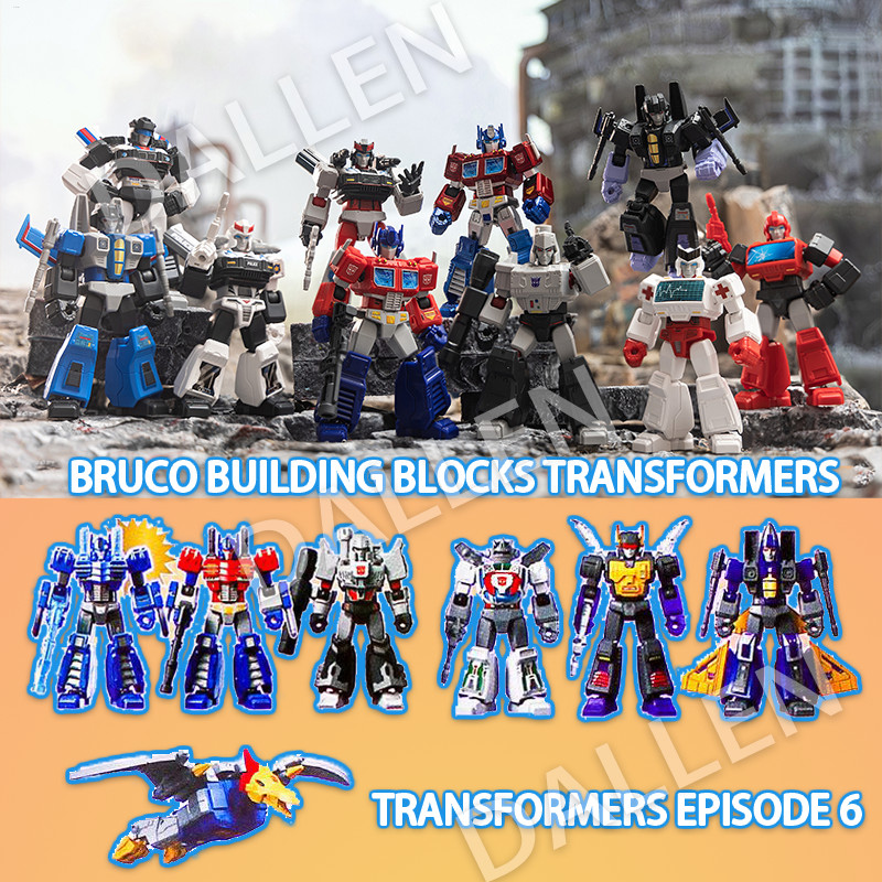 Bruco building blocks Transformers Super Time and Space Assembly ...
