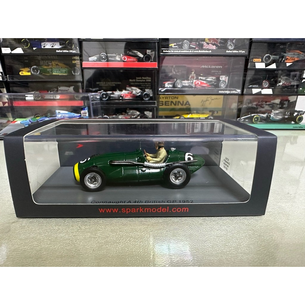 Spark 1/43 Connaught A 4th Straw GP 1952 F1 Model Original Package ...