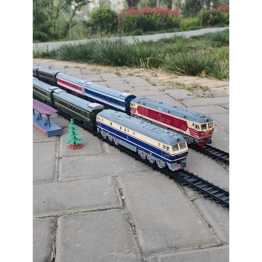 Simulasi Trek Model Kereta Api Kecil Mainan Elektrik Kanak-kanak China ...