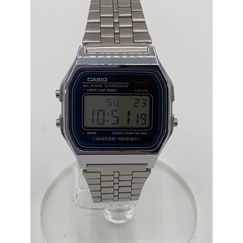 CASIO Men's Watch Quartz Digital BLK SLV A159W | Shopee Malaysia