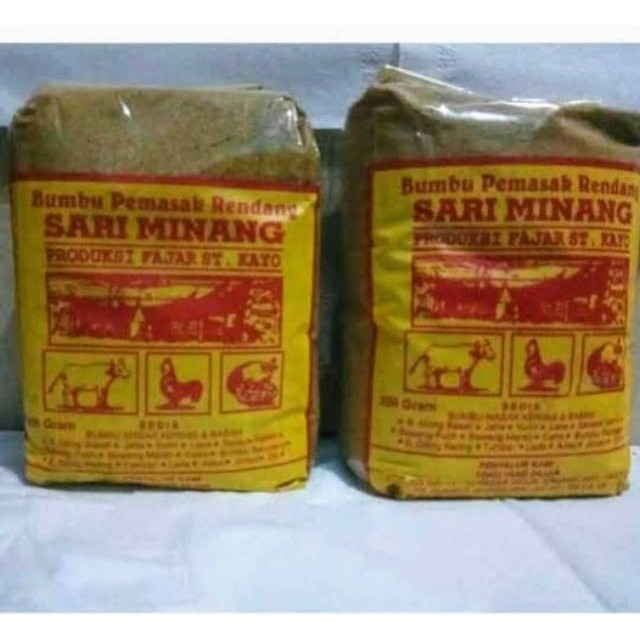 Sari minang bumbu rendang 250 Gram | Shopee Malaysia