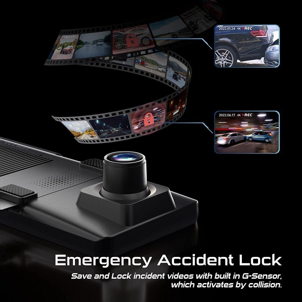 Camtec X1 4K WIFI GPS 2160P /2.5K 1440P Car DVR Huawei Hisilicon CPU ...