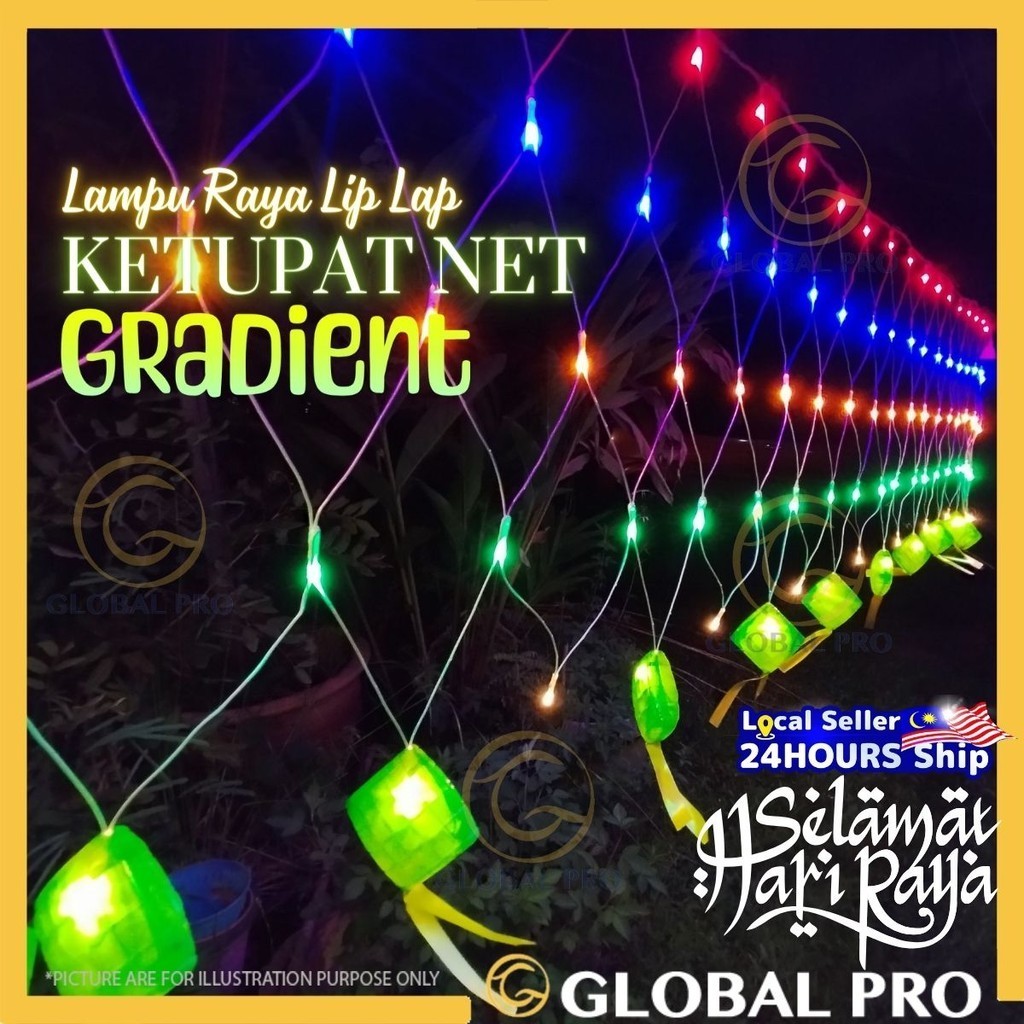 [RAYA 2025] GRADIENT Ketupat Lampu Raya Liplap Lampu Raya Ketupat Eid ...