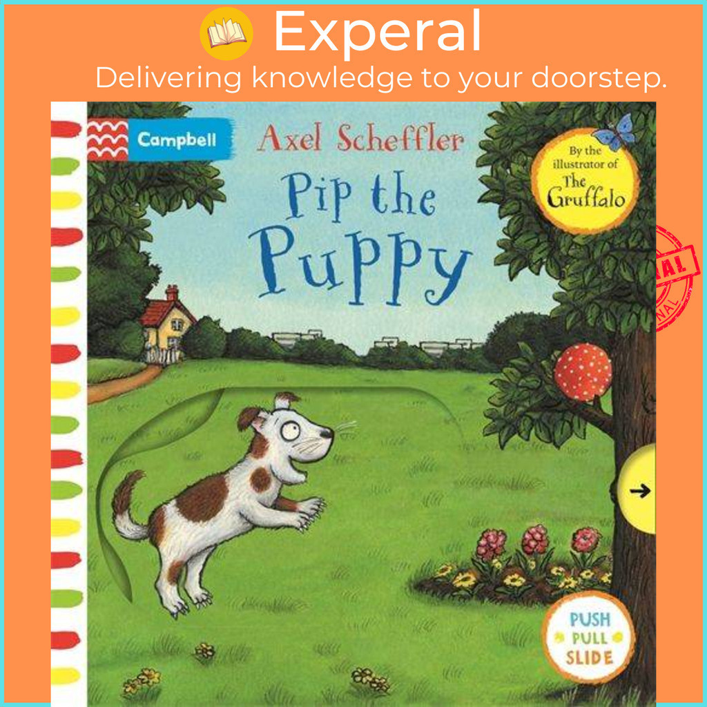 [English - 100% Original] - Pip the Puppy - A Push, Pull, Slide Book by ...
