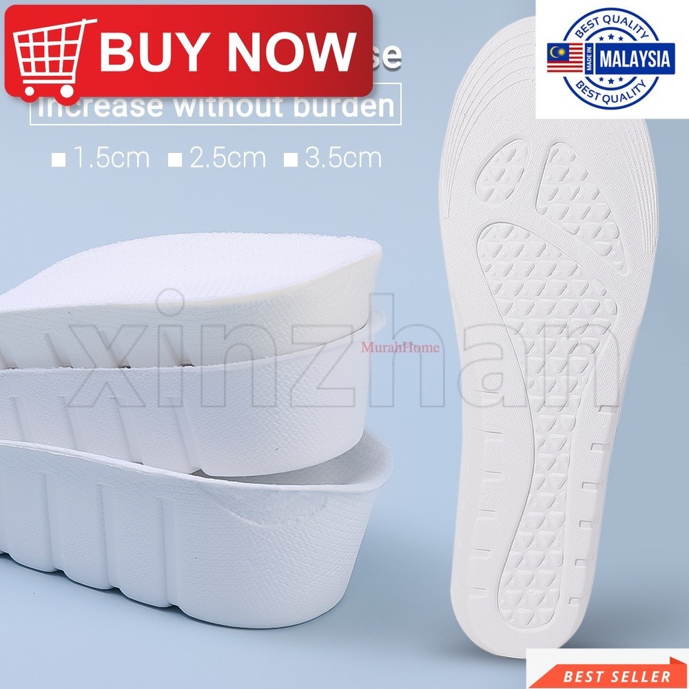 MH Unisex Comfort Feet Care Arch Support Sole Elevated Shoe Heel Insert ...