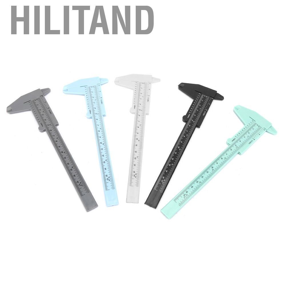 Hilitand Vernier Caliper 150mm High Accuracy Plastic Double Rule Scale ...