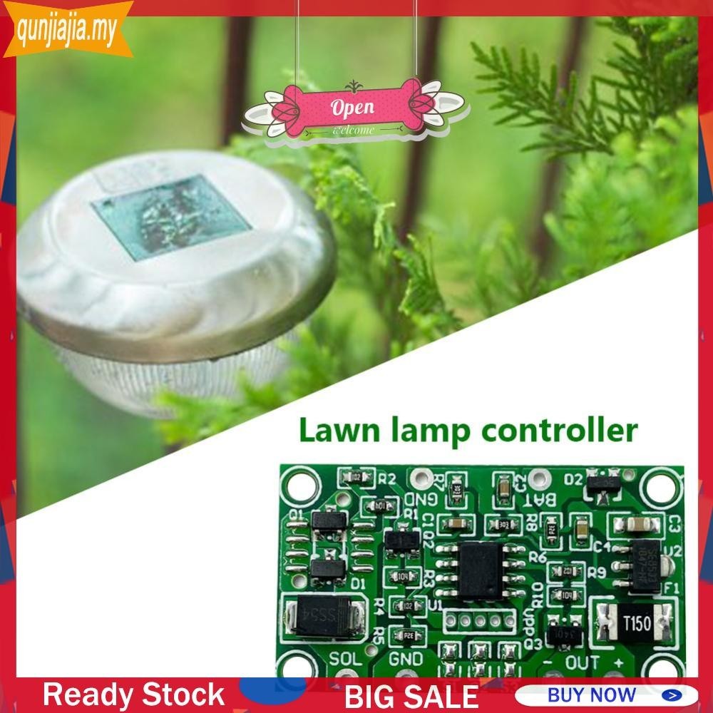 3.7V Solar Light Circuit Board Controller 6V/12V Lawn Lamp Controller ...