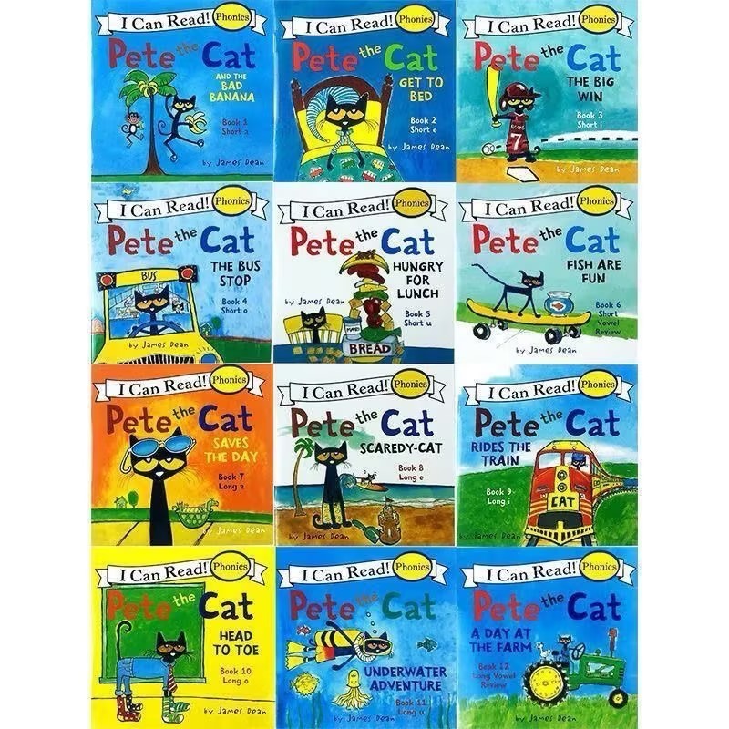Phonics Pete Cat Pocket Book 12 Volume I Can Read Phonics Series Pete ...