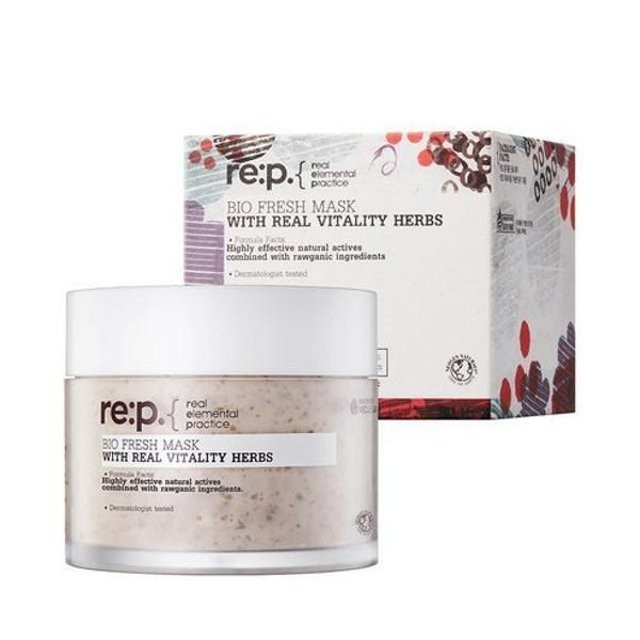 Lipi Bio Fresh Mask with Real Vitality Herb 130g x2pack(Skincare/Face ...