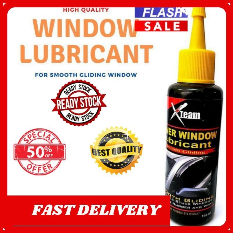 Power Window Lubricant Xteam (100ml) Pelincir Cermin Kereta | Car ...