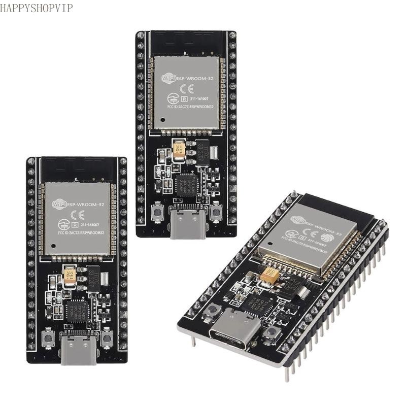 HSV UsbC 38Pin WiFi + Bluetoothcompatible Board TypeC ESP32 NodeMCU-32S ...