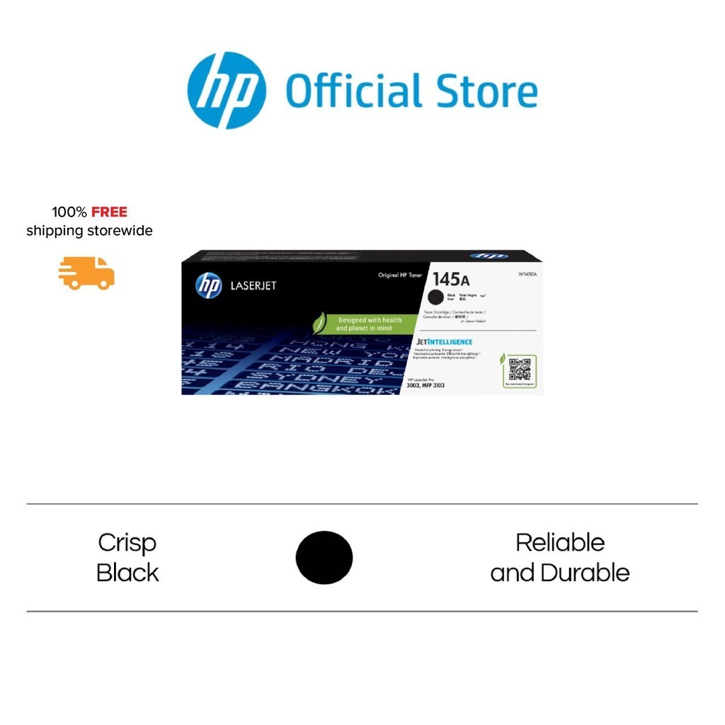 HP 145A Black Original LaserJet Toner Cartridge | Shopee Malaysia