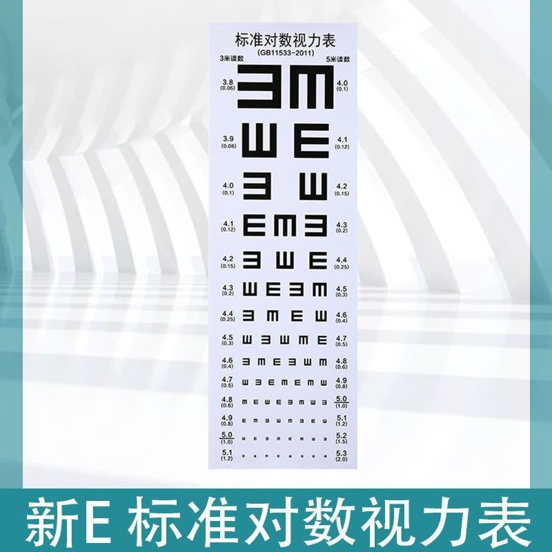 (Ready stock) visual acuity chart-vision visual test chart vision test ...