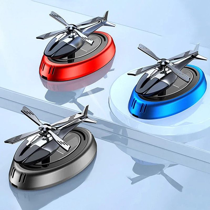 Solar Car Air Freshener, Helicopter, Auto Aromatherapy, Sunlight ...