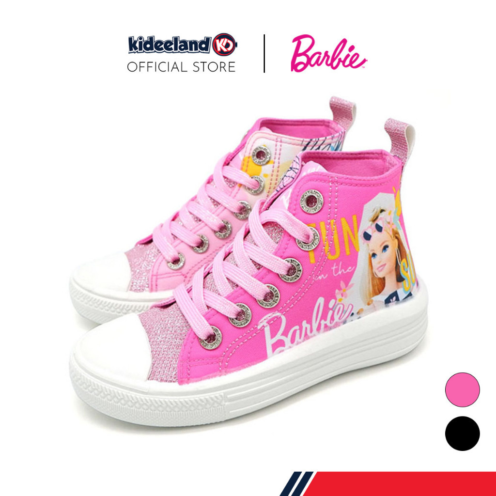 Barbie Canvas Shoes (BB5003) - Kideeland | Shopee Malaysia