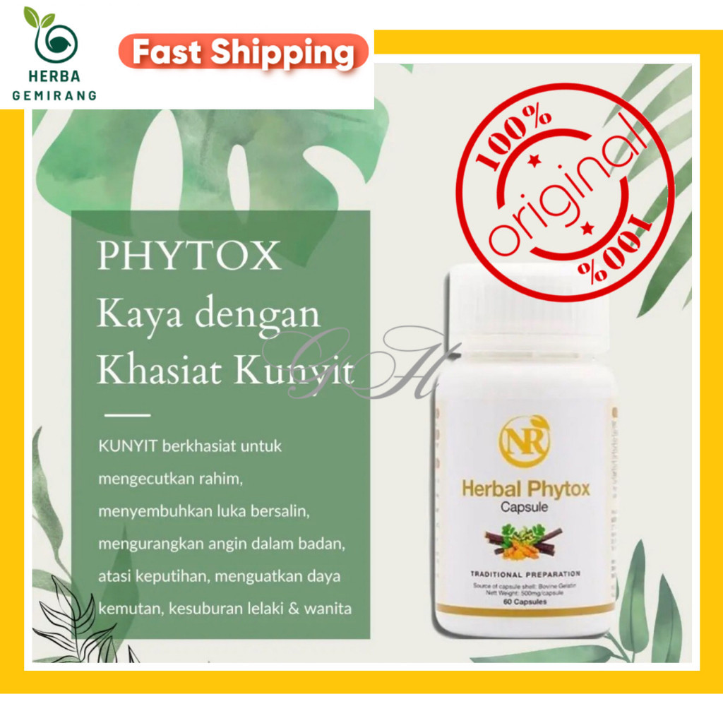 NR NONA ROGUY PHYTOX (60 Kapsul) | Shopee Malaysia