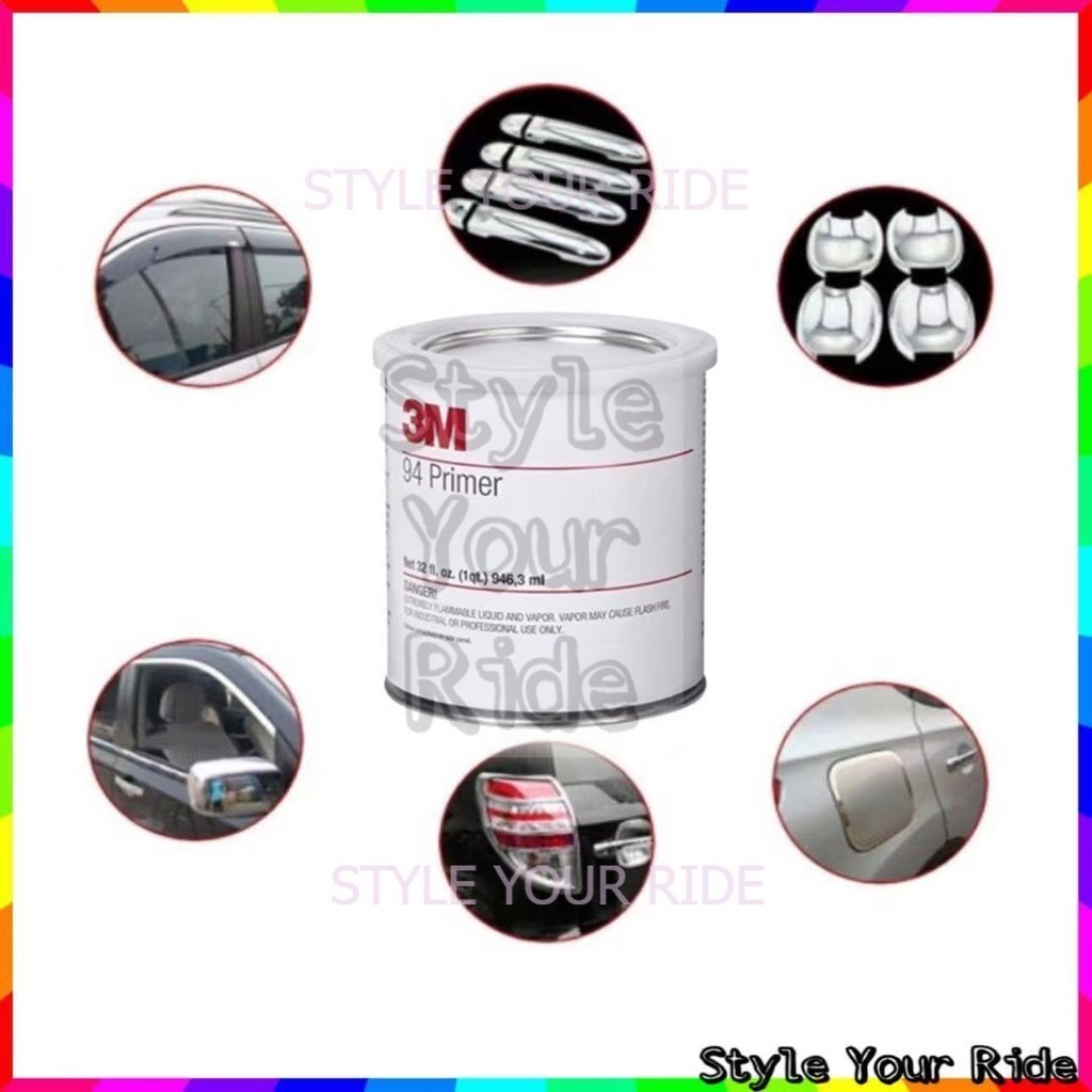 3M Double Tape 94 Primer 946ml 32oz/3M Double Side Tape Adhesion Promoter 94 Primer Applicator ...