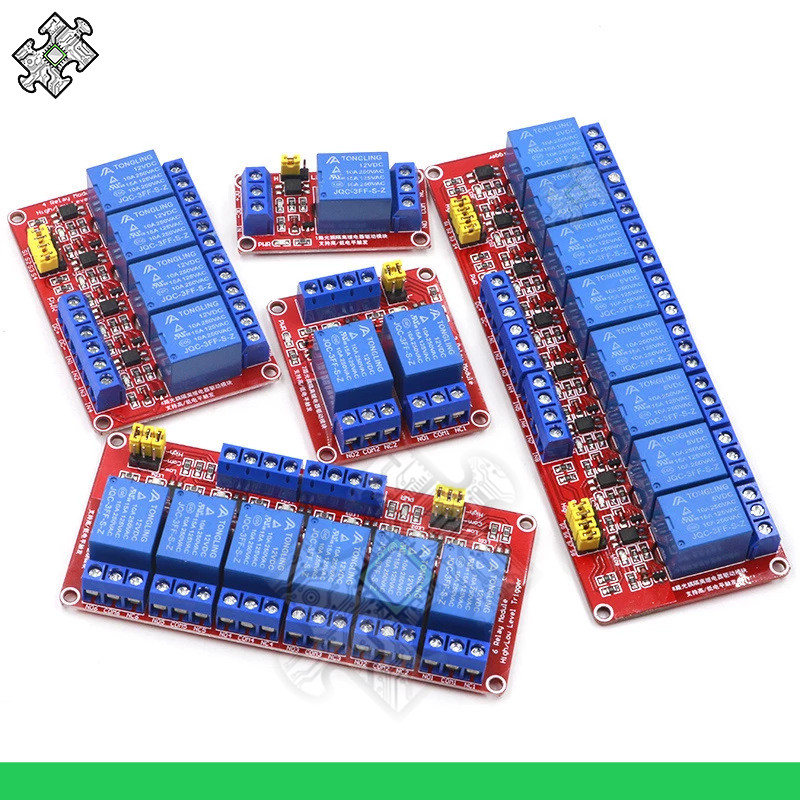 ENGLAB★5/12/24V 1 2 4 Channels Relay, OPTO isolator Isolated ...