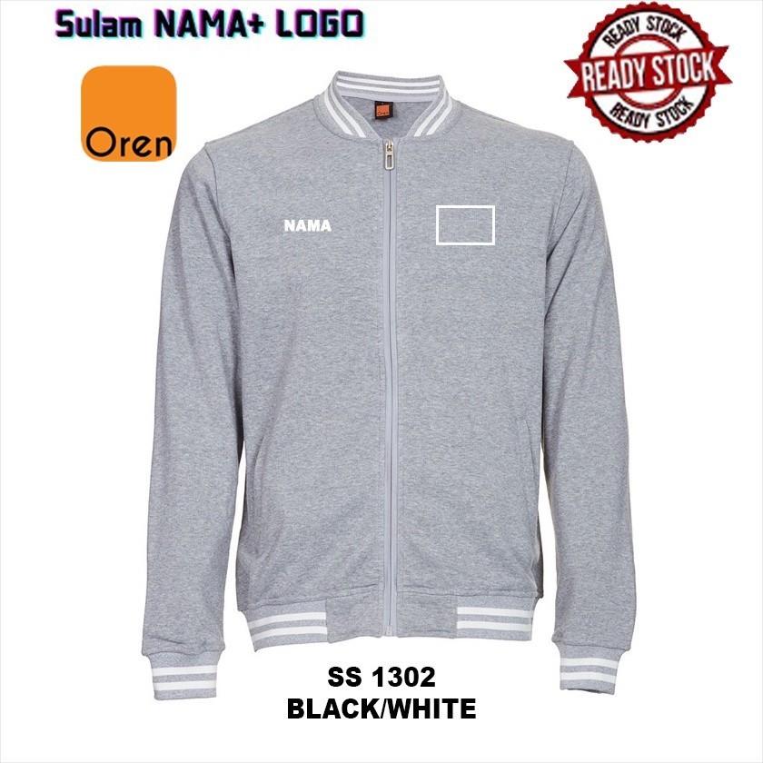 SWEATER warna LIGHT GREY JENAMA OREN SPORT (SS1309) | Shopee Malaysia