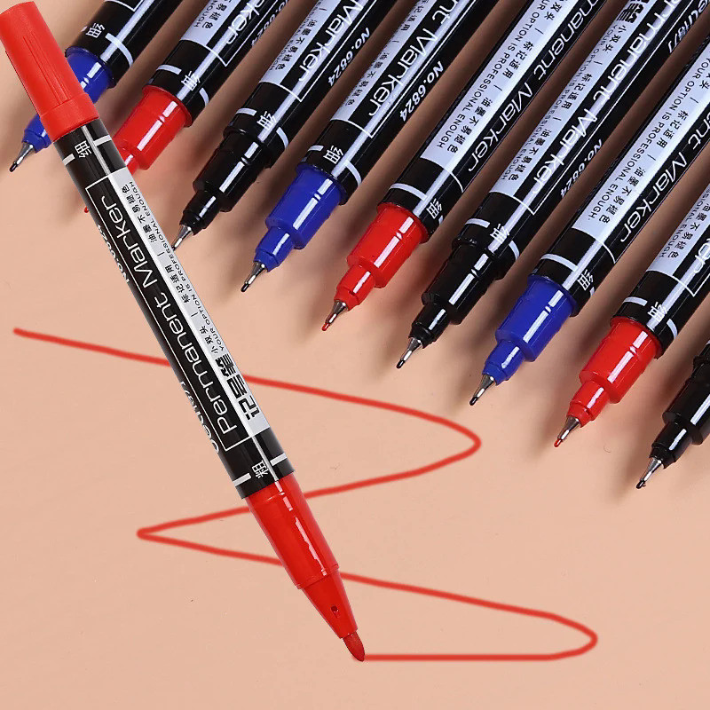 1/3PCS 0.5mm Dry Erase Art Markers Pens Erasable Whiteboard Marker Pen ...