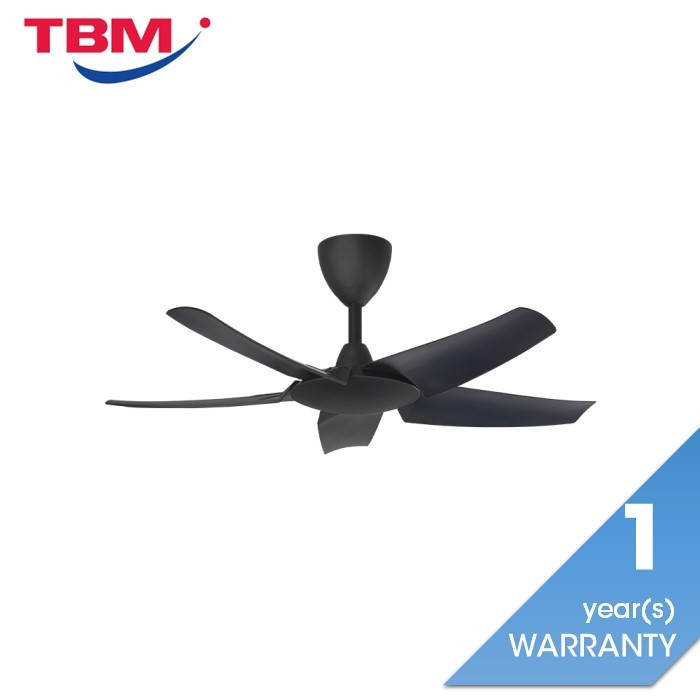 Alpha Cosa EX9 5B/40 MATT BLACK 5 Blades 40 Inch DC Motor Matt Black ...