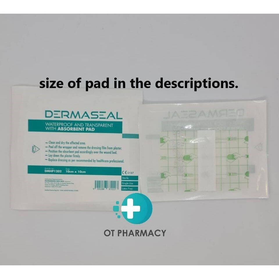 Dermaseal Waterproof & Transparent Dressing 1's | Shopee Malaysia