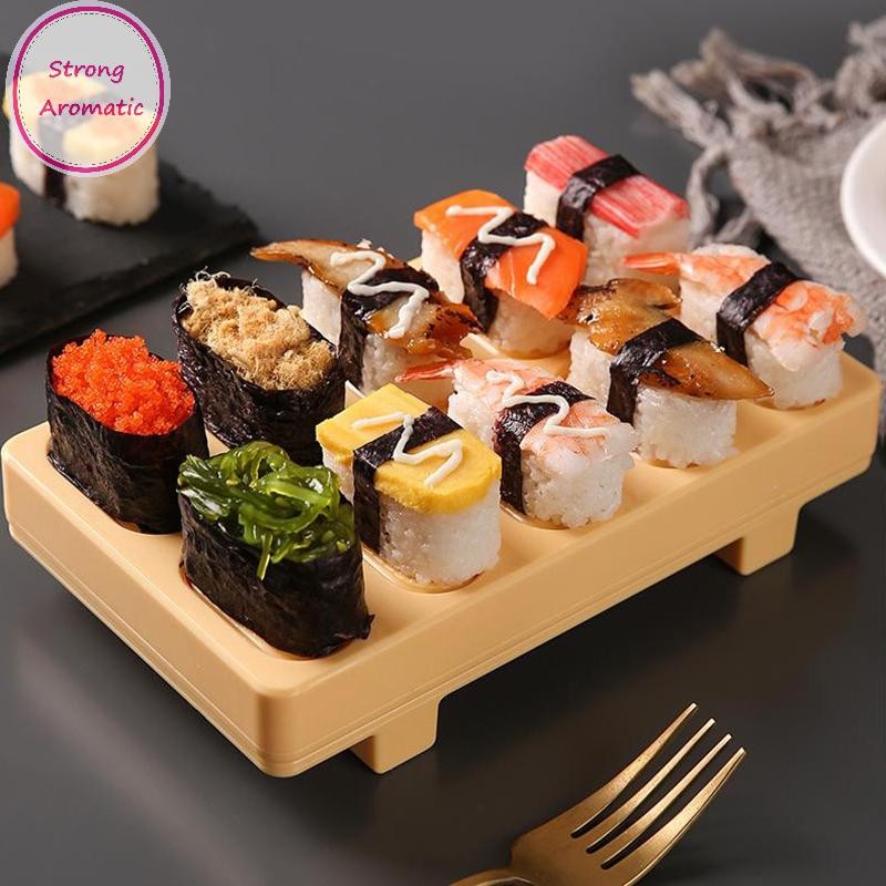 STRO Sushi Press Mold Rectangular Musubi Maker Press 10 In 1 Mini ...