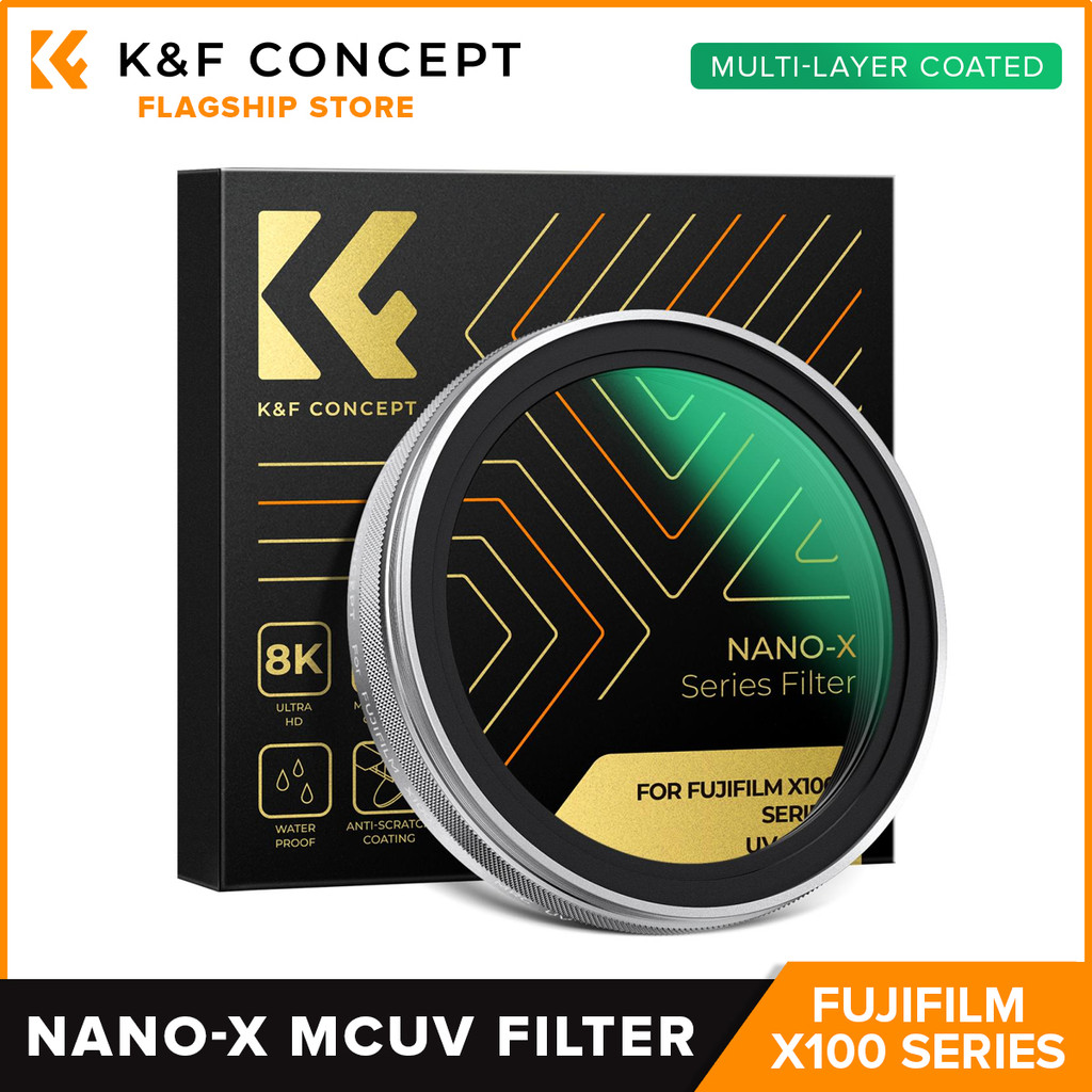 K&F Concept Fuji X100 Nano-X MCUV UV Filter for Fujifilm X100F X100S ...