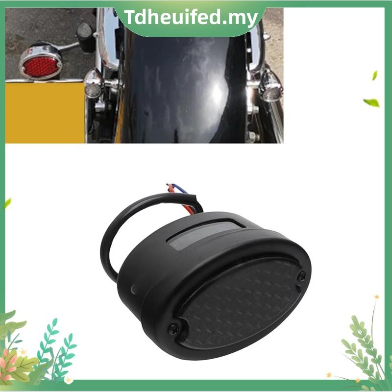 Motorcycle Retro LED 12V Brake Tail Light Chopper Bobber Tail Light Cat ...