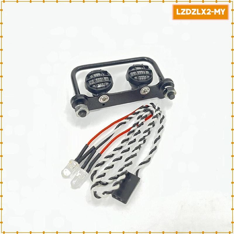 [Loviver] RC Car LED Roof Light RC Car LED Light Bar 2 LED Headlights ...