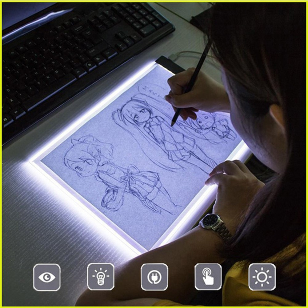 Digital Tablets 13.18 X 9.17" A4 LED Art Light Pad Tracing Drawing ...
