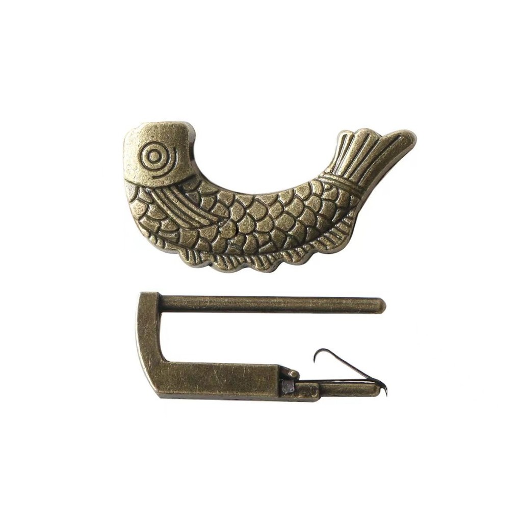 11 Mini Antique Small Locks Chinese Style Distressed Box Padlock Retro ...