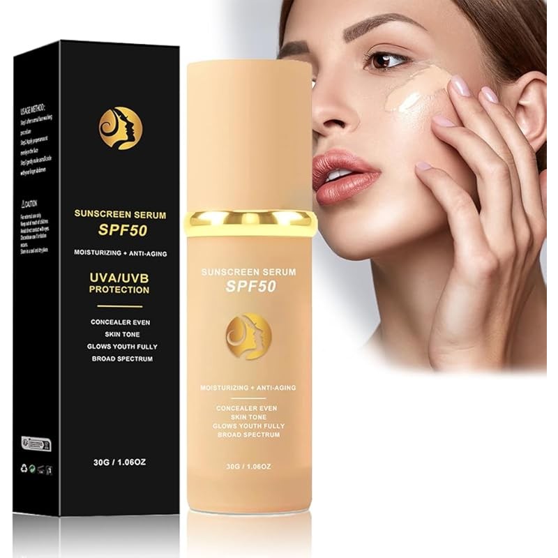 Foundation 4 In 1 - Light Spectrum, Color Correcting Primer With SPF 50+, Liquid-Hydrating Full ...