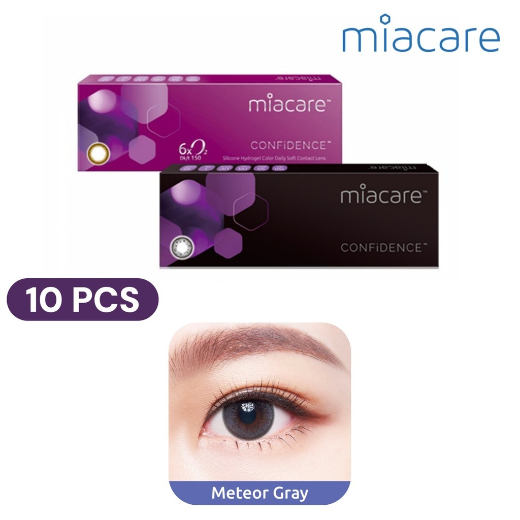 ( 10 PCS) Miacare Confidence 1 Day Daily Disposable Silicone Hydrogel ...