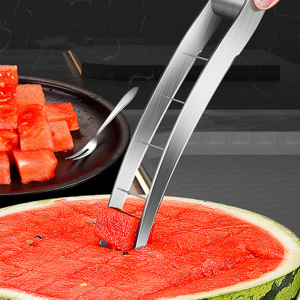 [Seriena.my] Watermelon Cutter Slicer 304 Stainless Steel Watermelon ...
