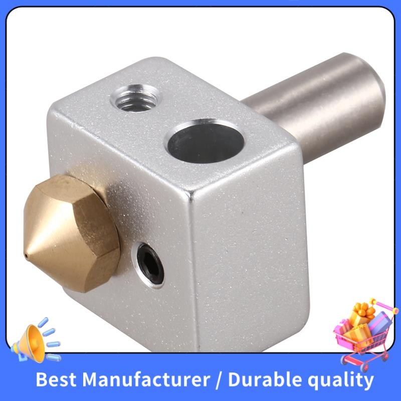 【NEW】MK10 Hotend Kit For 3D Printer | M7 Nozzle And Throat With PTFE ...