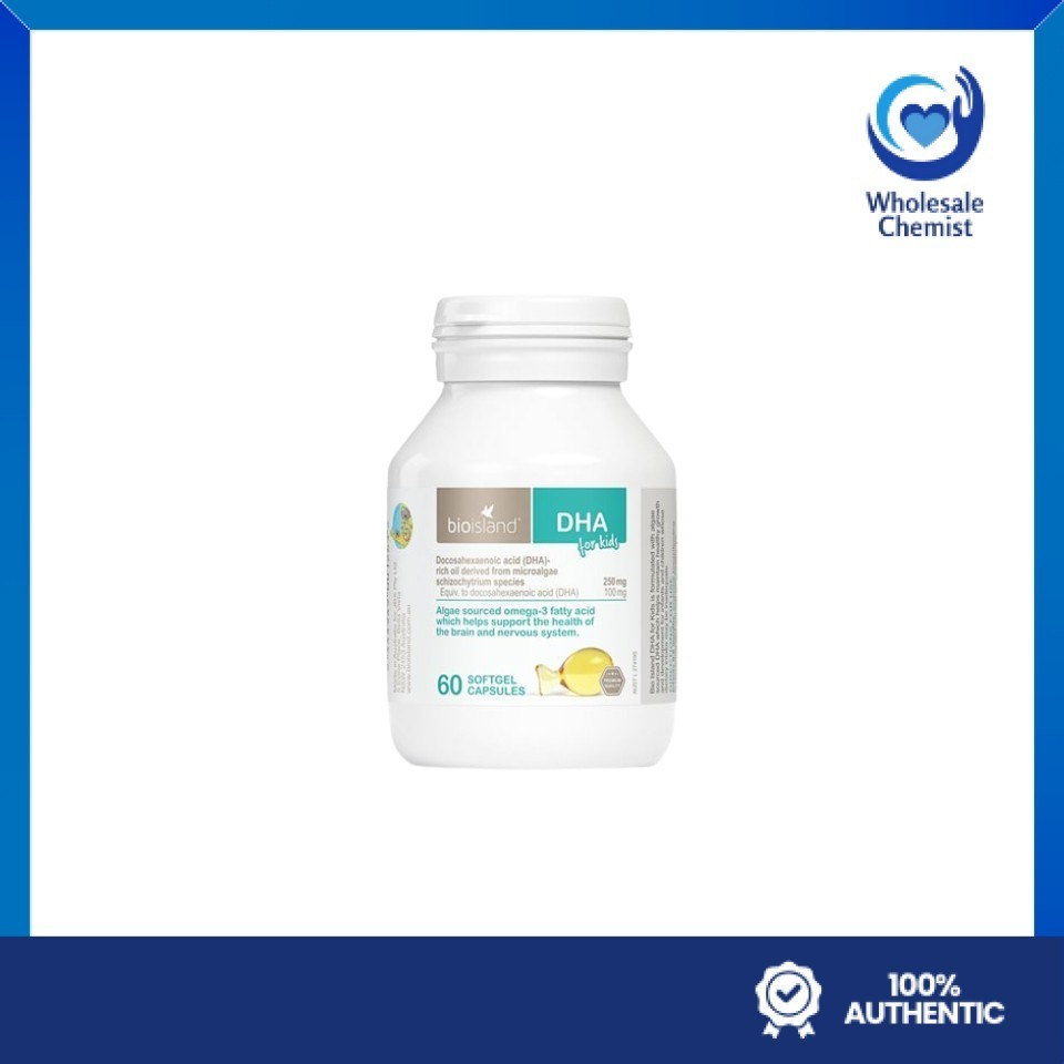Bio-Island DHA For Kids (60 Softgel Capsules) | Shopee Malaysia